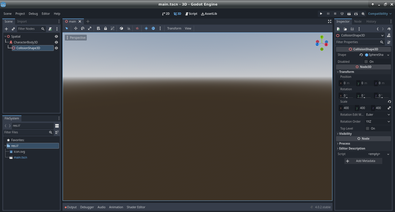Problem in Godot 4 with the 3D: - Godot Forums