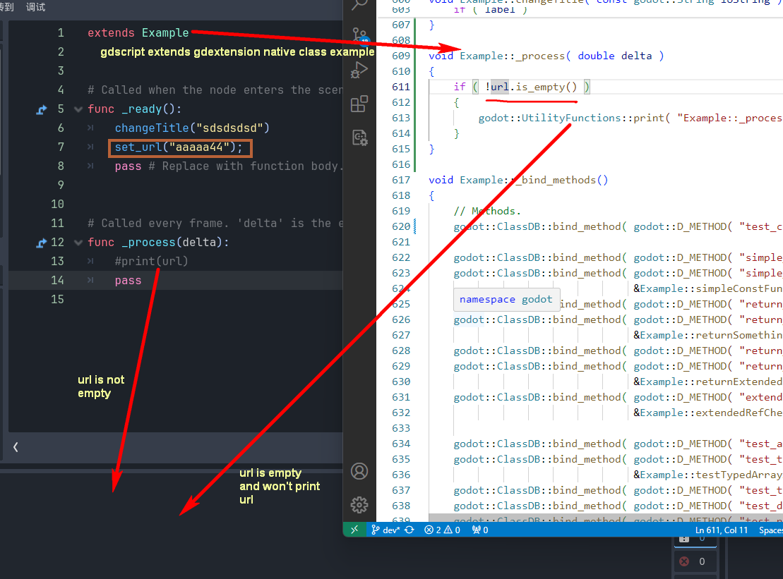 Invocation Relationship Between _process in GDScript and Native Class ...